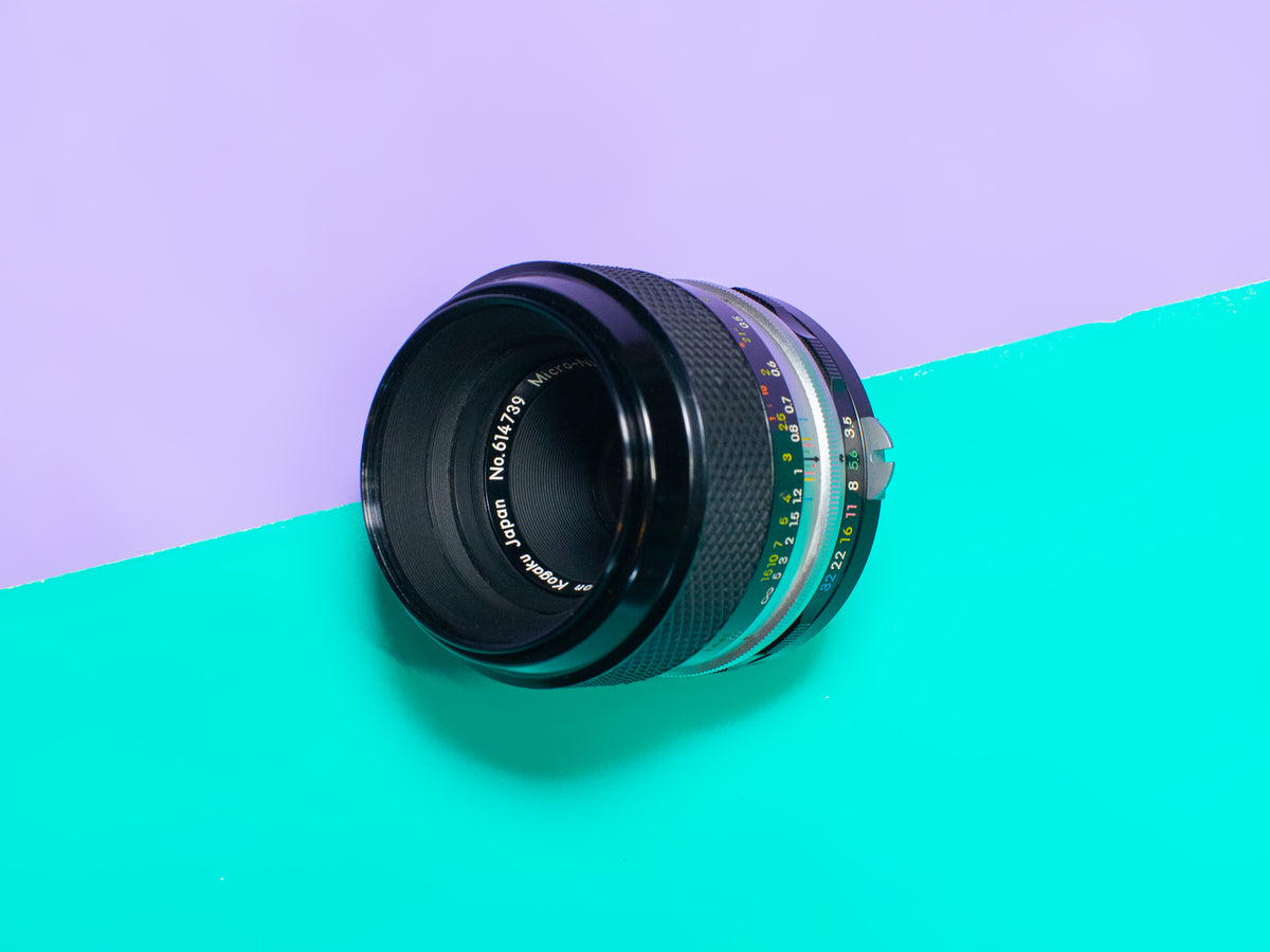 Nikon Micro-Nikkor Non-Ai 55mm 1:3.5 F Mount Macro Lens – Viejita Vintage