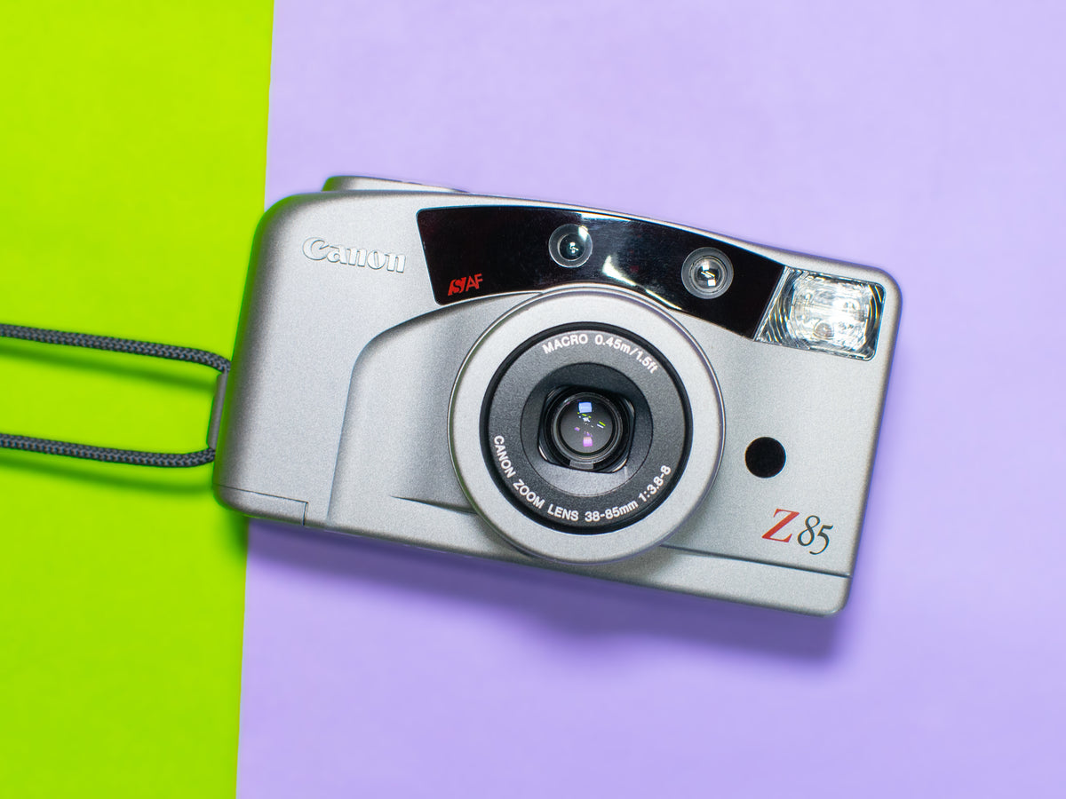 Canon Z85 Point and Shoot 35mm Film Camera – Viejita Vintage