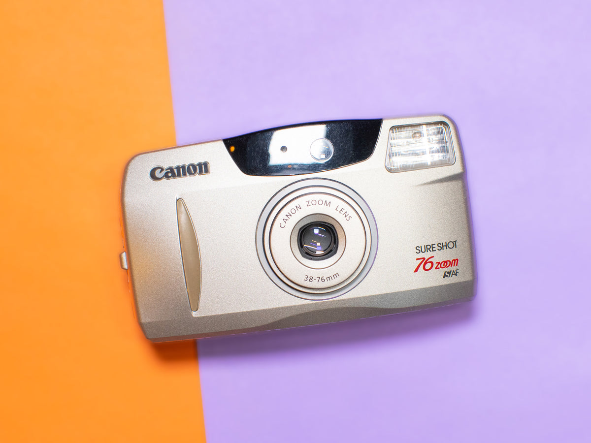 Canon Sure Shot 76 Point and Shoot 35mm Film Camera – Viejita Vintage